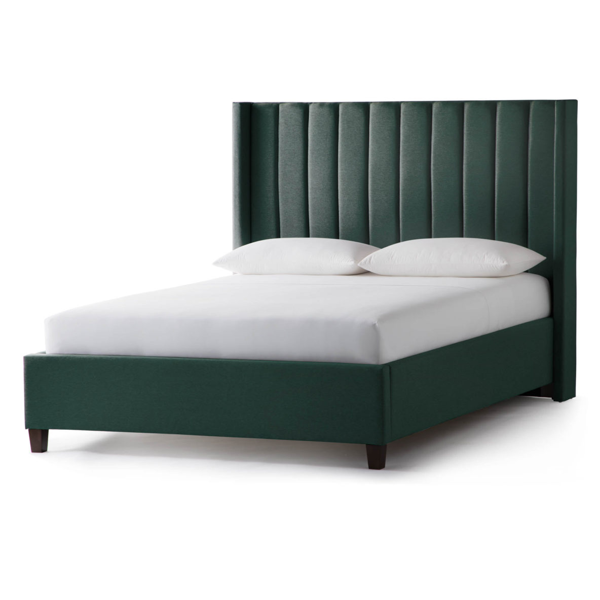 QUEEN BLACKWELL UPHOLSTERED PLATFORM BED, SPRUCE - Imperial Mattress ...